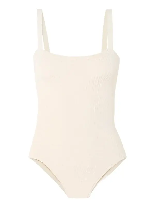 Calle Del Mar Ribbed Knit Bodysuit - No