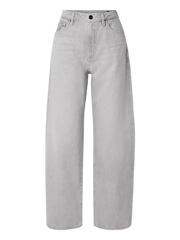 GOLDSIGN High-rise Straight-leg Organic Jeans - No