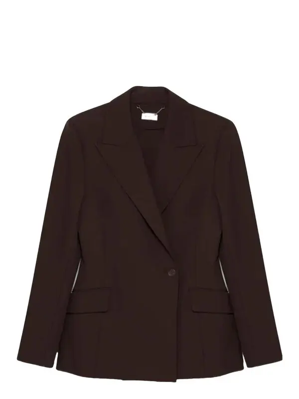 Simkhai Long-sleeved Suit Jacket - Black
