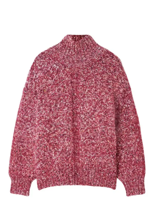 Proenza Schouler Sol Knitted Turtleneck Sweater - Red