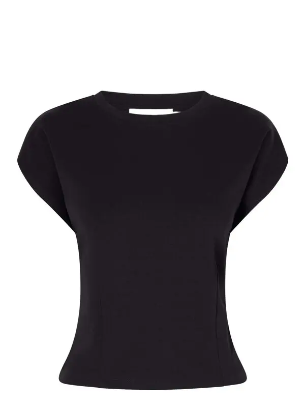 Proenza Schouler Organic Cotton-jersey T-shirt - Black