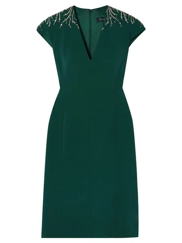Jenny Packham Embellished Midi Dress - No