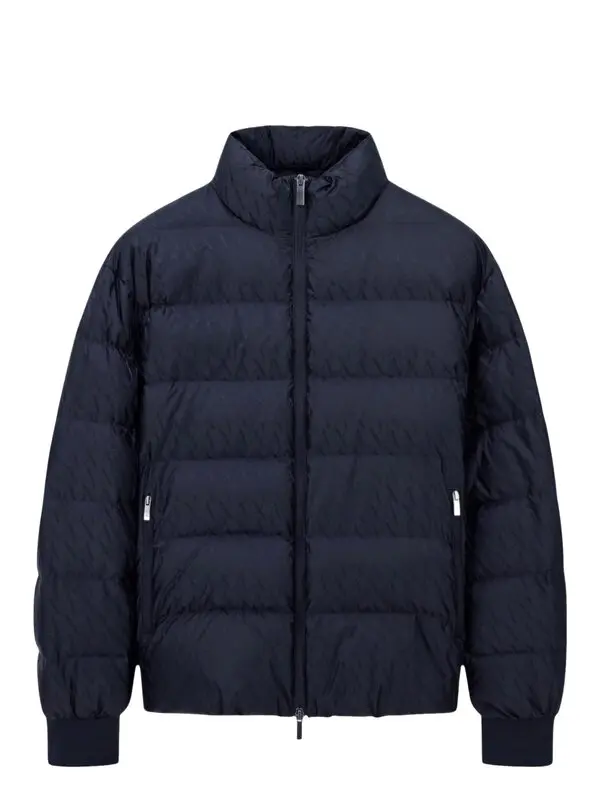 Armani Exchange Long-sleeved Padded Jacket - Black