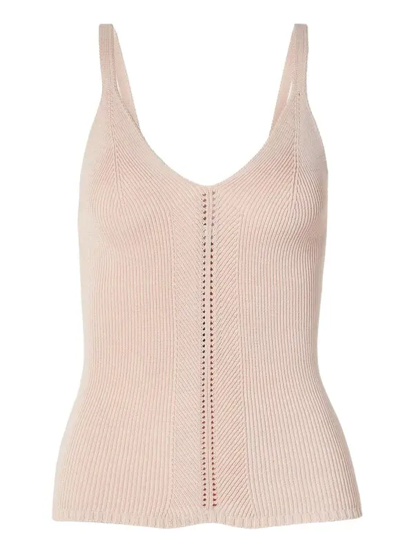 Proenza Schouler Gene" Pointelle-knit Tank - No