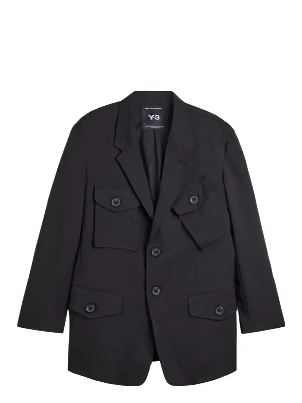 Y3 Sport Uniform Chore Coat - Black