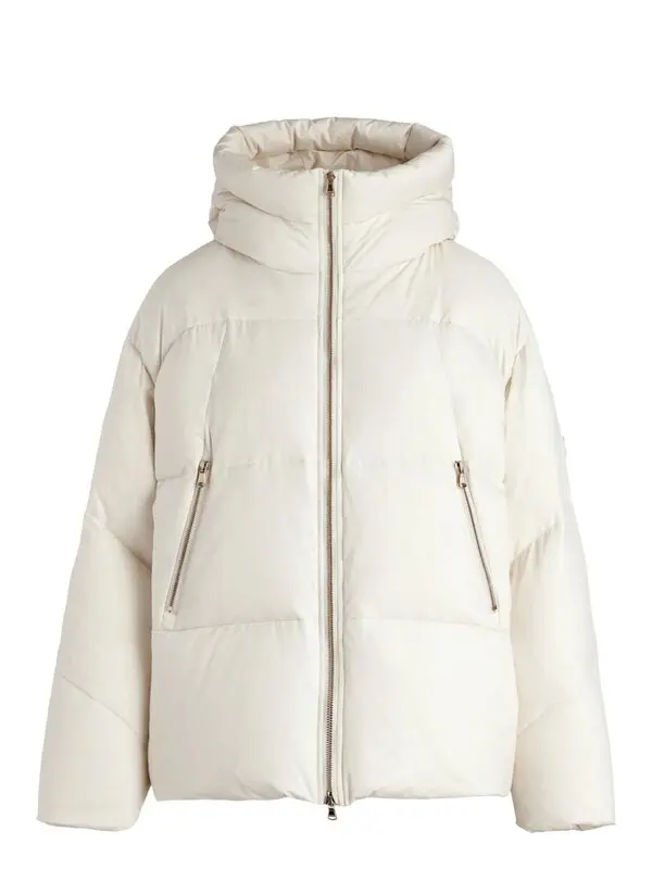 TATRAS Long-sleeve Hooded Down Jacket - Ivory