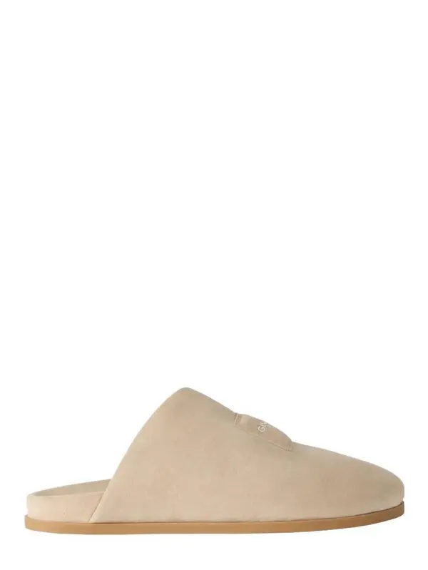 Givenchy Padded Suede Mules - Light Brown