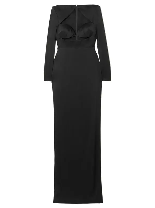 Alex Perry Cohan Cut-out Gown - Black