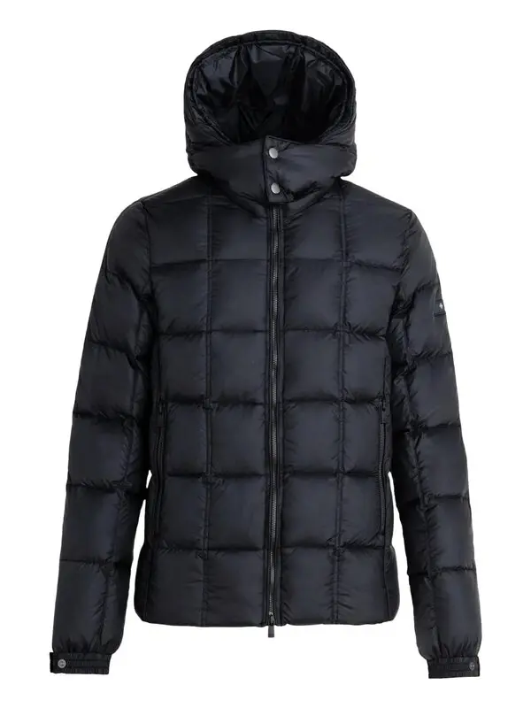 TATRAS Long-sleeve Quilted Padded Jacket With Hood - Navy