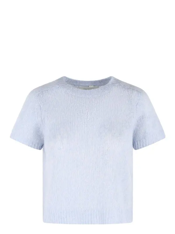 LISA YANG Short-sleeved Sweater - Blue