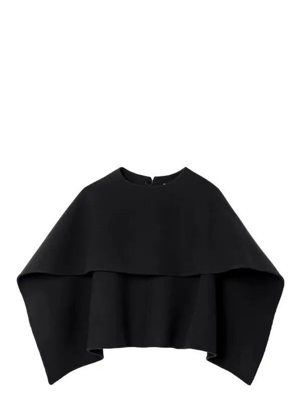 Calvin Klein Wool And Cashmere-blend Cape - No