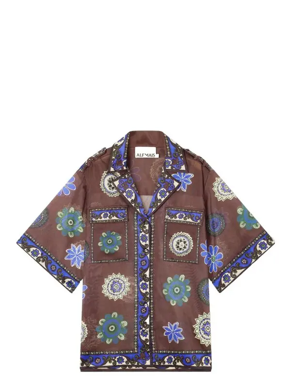 ALEMAIS Relaxed Printed Shirt - Multicolor