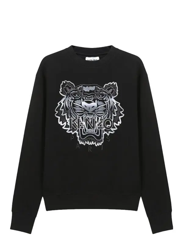 Kenzo Long-sleeved Sweater - Black