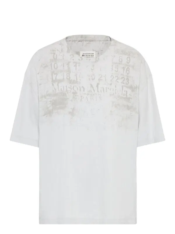 MAISON MARGIELA Oversized Cotton T-shirt - White