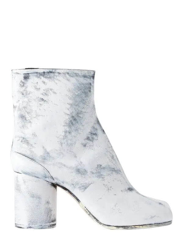 MAISON MARGIELA Tabi Split-toe Leather Ankle Boots - Neutrals