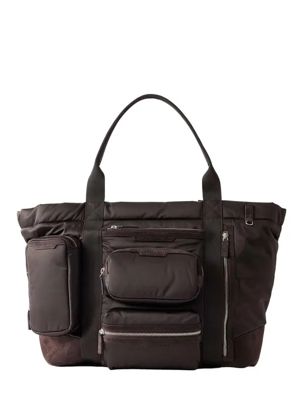 ANYA HINDMARCH Travel Bag - Chocolate