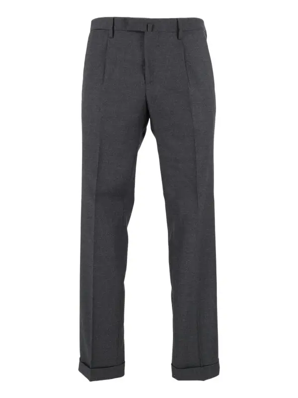 BRIGLIA 1949 Tailored Pleated Trousers - Black