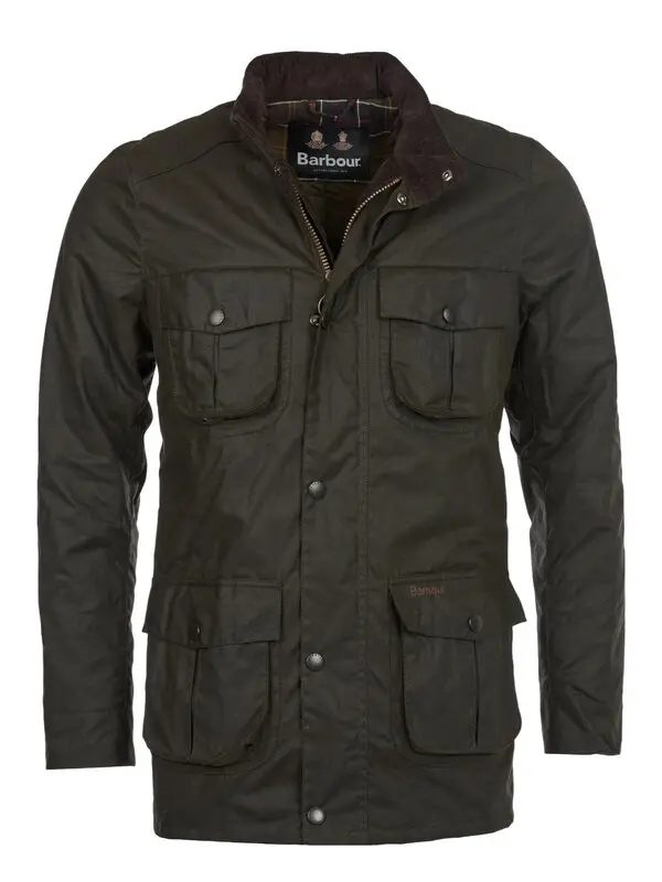 Barbour Corbridge Wax Jacket - Black
