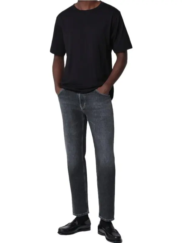 PT TORINO Logo-patch Washed Jeans - Washed Ash