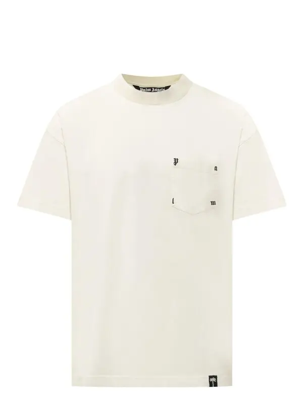 Palm Angels Palm Rib Pocket T-shirt - No