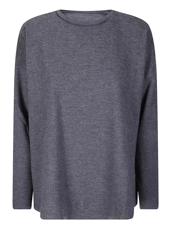 Labo.art Relaxed Knitted Top - Gray