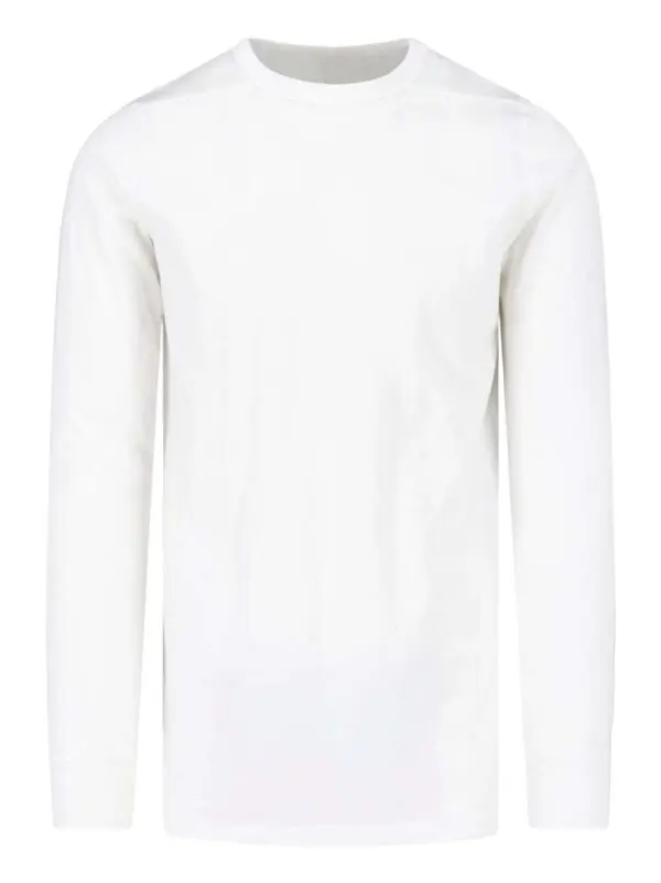 Rick Owens Long Sleeve T-shirt - White