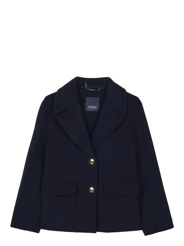 Max Mara Casual Long Sleeve Jacket - Midnight Blue