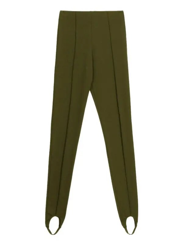 THE FRANKIE SHOP Caserta Stirrup Leggings - Olive