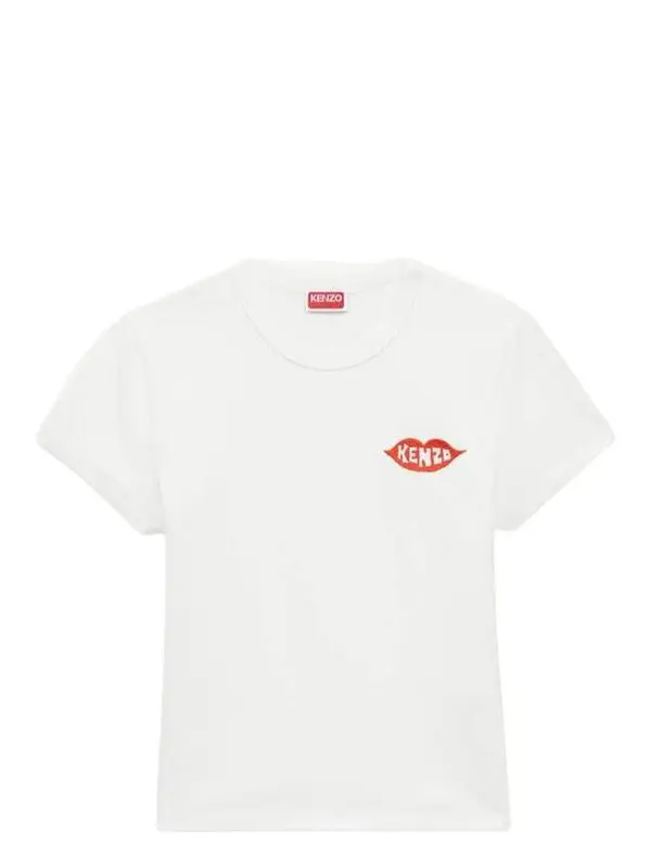 Kenzo Embroidered T-shirt - Off-white