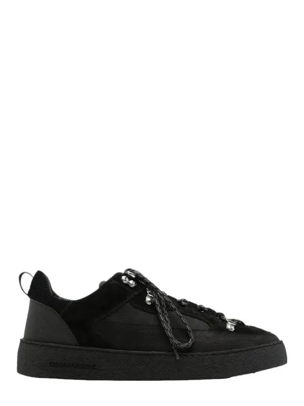 Dsquared2 Panelled Lace-up Sneakers - Black