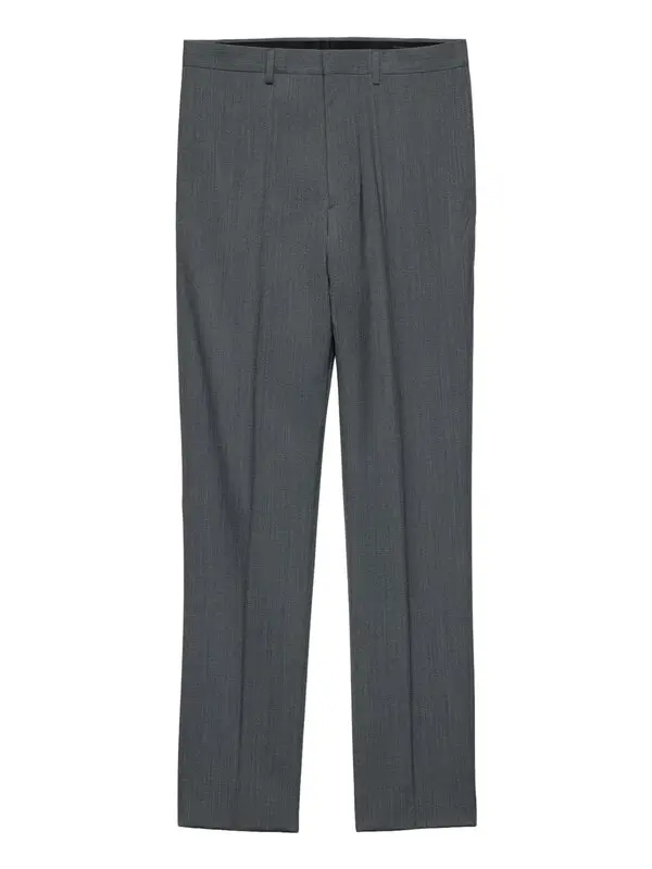Prada Tailored Straight-leg Pants - Uniform Gray