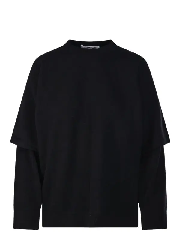 DARKPARK Troy Double Sleeved Jumper - Black