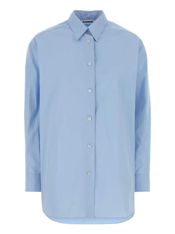 JIL SANDER Oversized Shirt - Light Blue