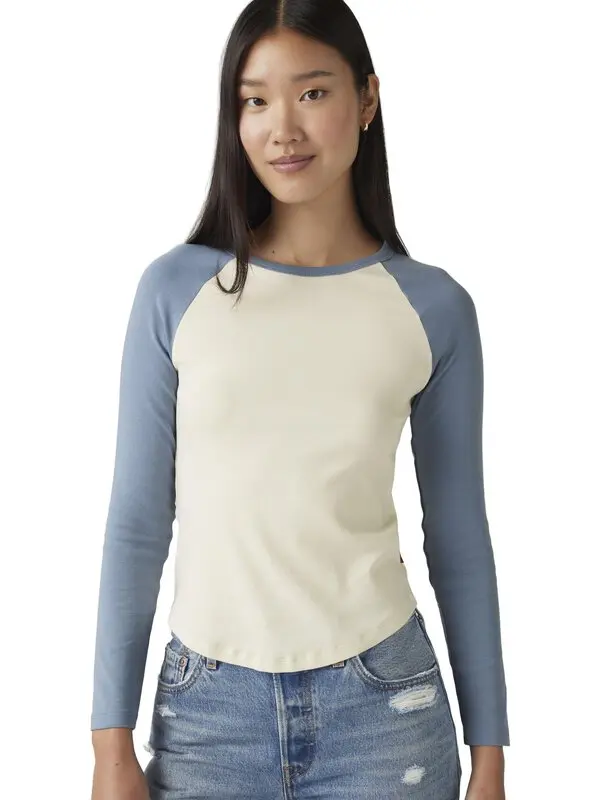 LEVI'S Sporty Baseball Tee - Raglan Colorblocking