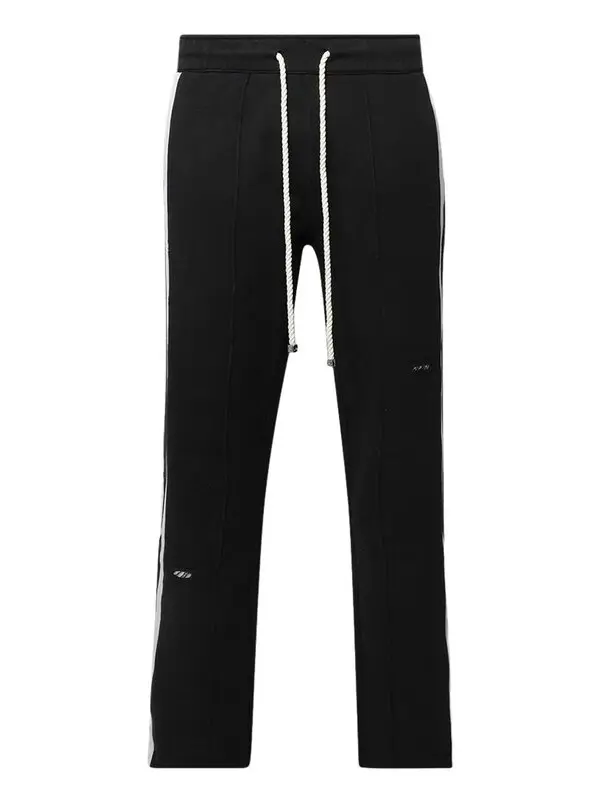 NAHMIAS Repaired Track Pant Aged - Black