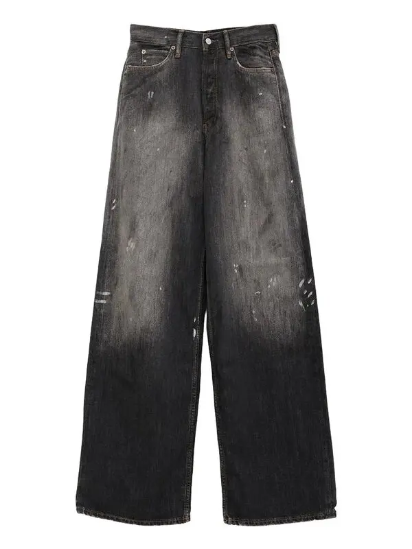 Acne Studios Denim Loose-fit Jeans - Black