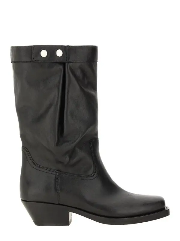 Isabel Marant Étoile Ademe Leather Boots - Black