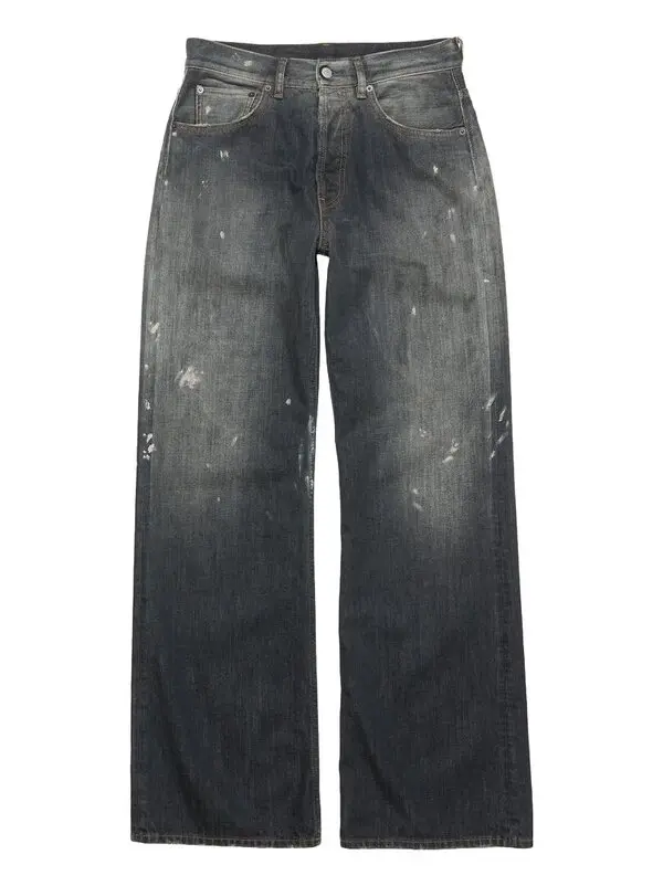 Acne Studios Loose-fit Denim Jeans - Black