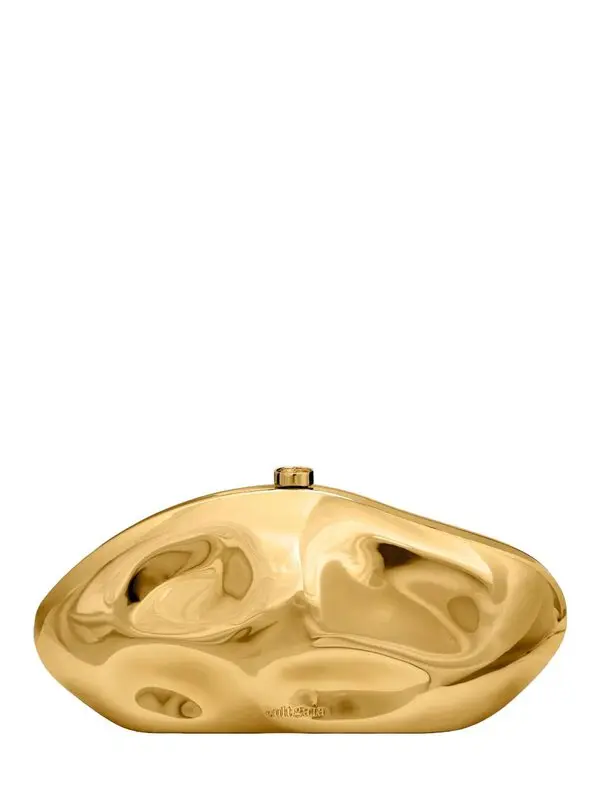 Cult Gaia Caldera Clutch - Gold