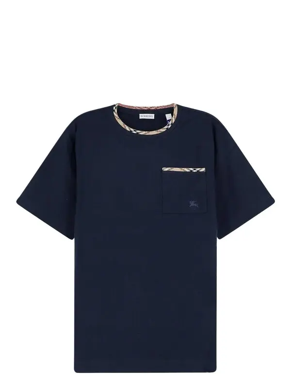 Burberry Cotton T-shirt - Blue