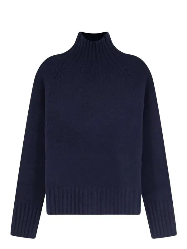 Max Mara Wool And Cashmere Turtleneck Sweater - Multicolor