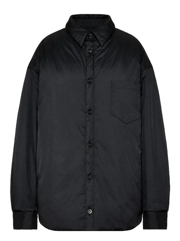 MAISON MARGIELA Padded Oversized Jacket - Black