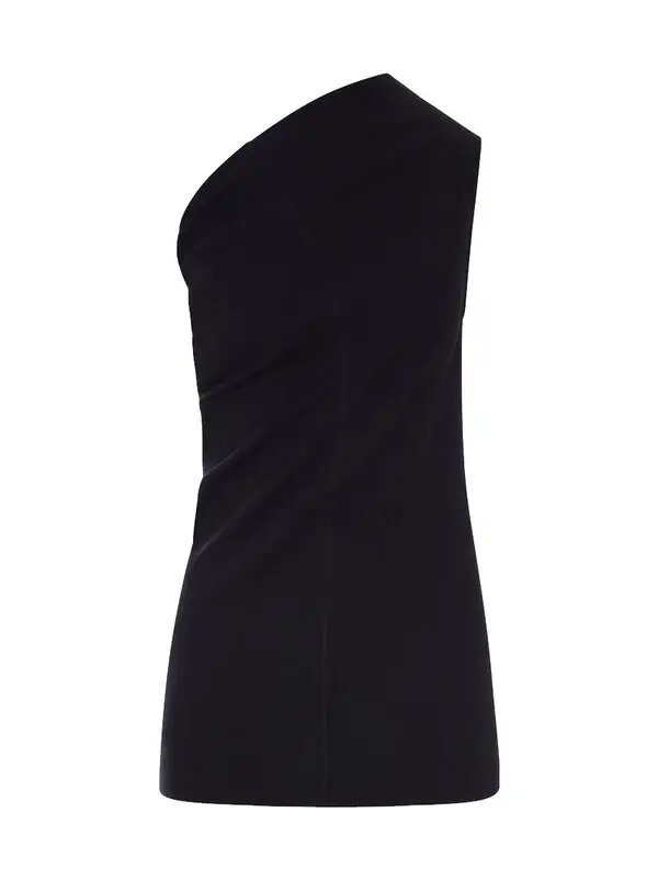Rick Owens Athena One-shoulder Top - Black