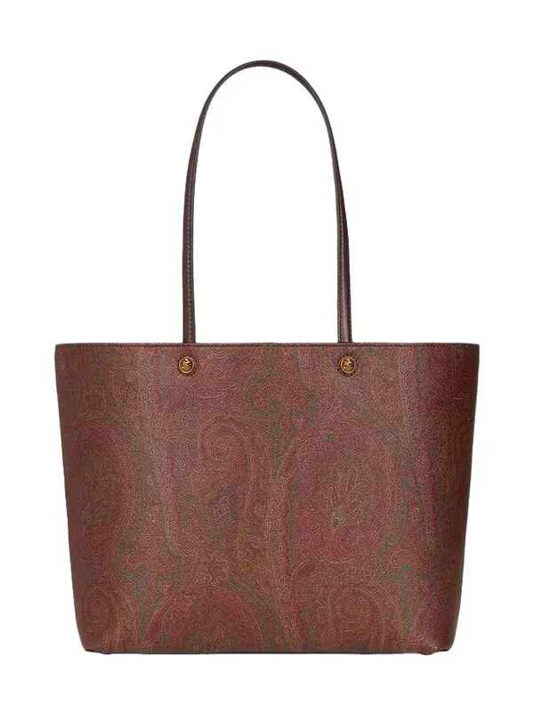 Etro Essential Medium Paisley Shopping Bag - Brown