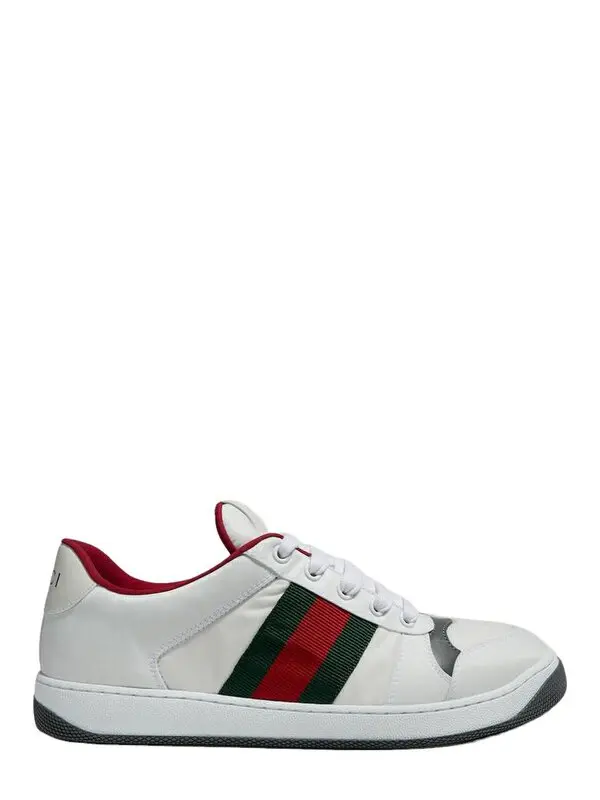 Gucci Screener Sneakers - White