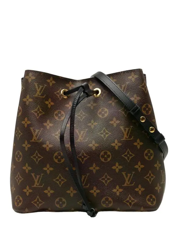 LOUIS VUITTON Monogram Neonoe Mm Bucket Bag - Brown