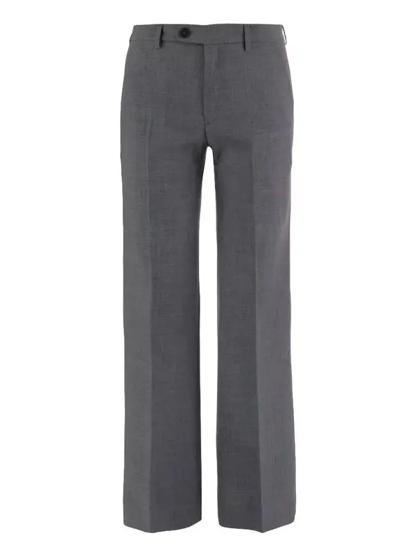 DARKPARK Straight-leg Tailored Trousers - Grey
