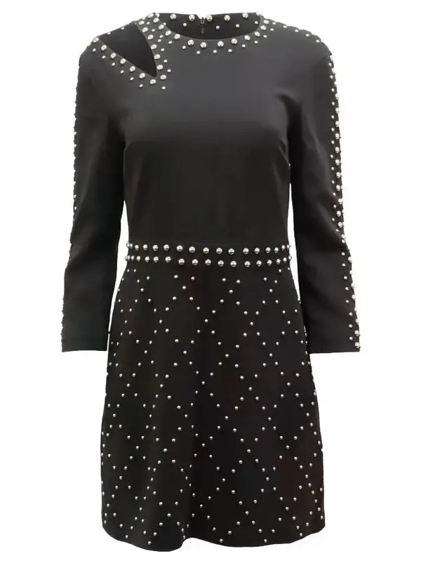 A.L.C. Taraji Studded Cutout Dress - Black