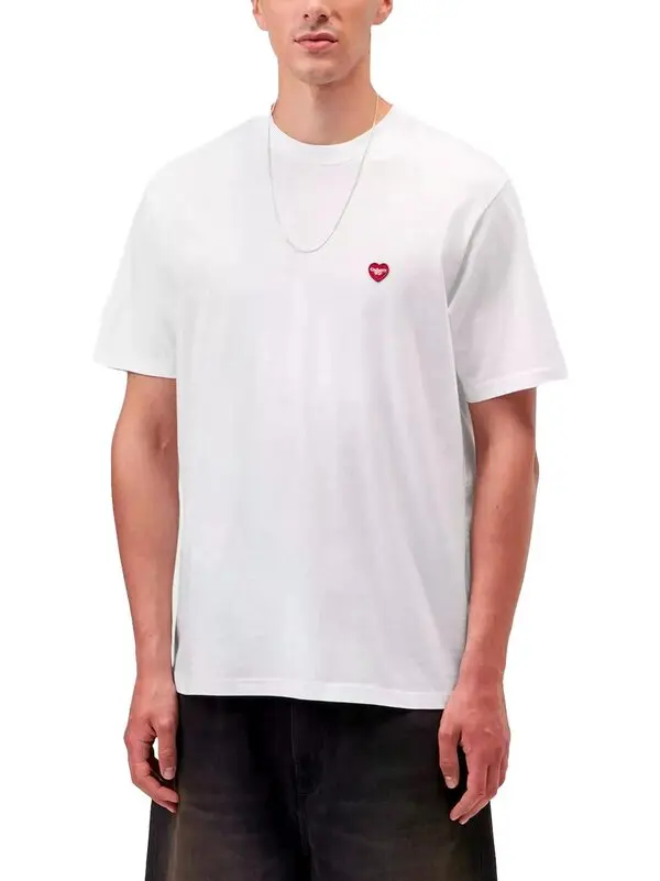 Carhartt Work In Progress S/s Small Heart T-shirt - White