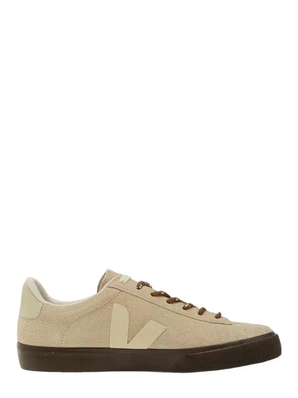 VEJA Campo Textured-suede Sneakers - Neutrals